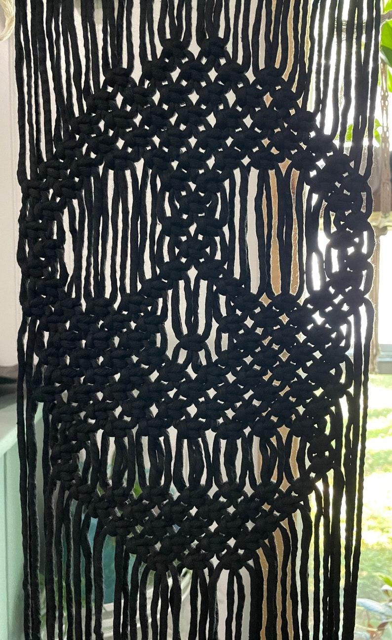 Skull Macrame Wall Hanging Halloween Decor Goth Witchy - Etsy