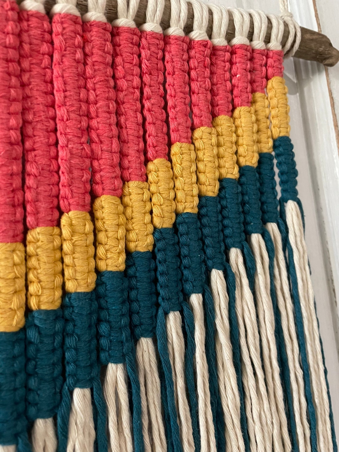 Macrame Wall Hanging, Colorful Macrame, Home Decor - Etsy