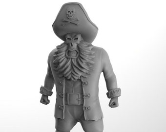 Monkey Captain - Etsy