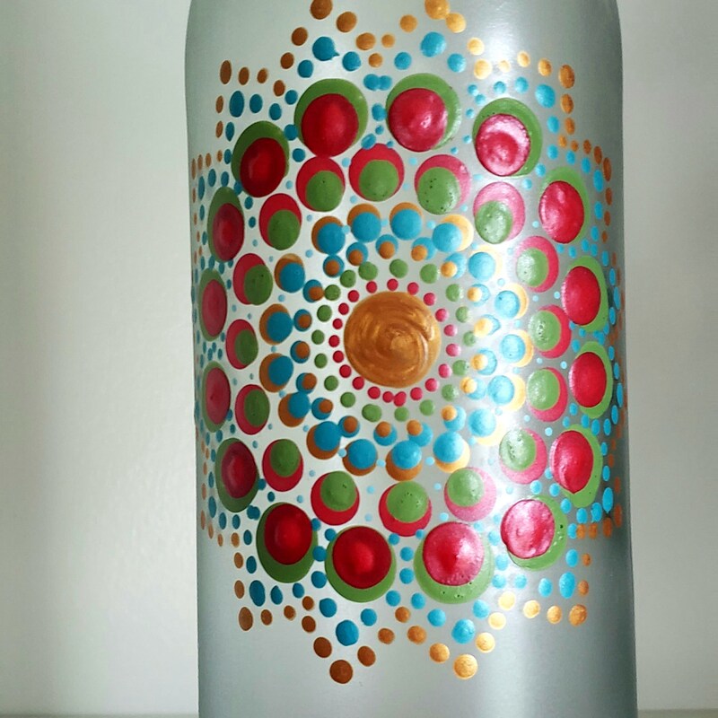 Hand Painted Bottles - Etsy