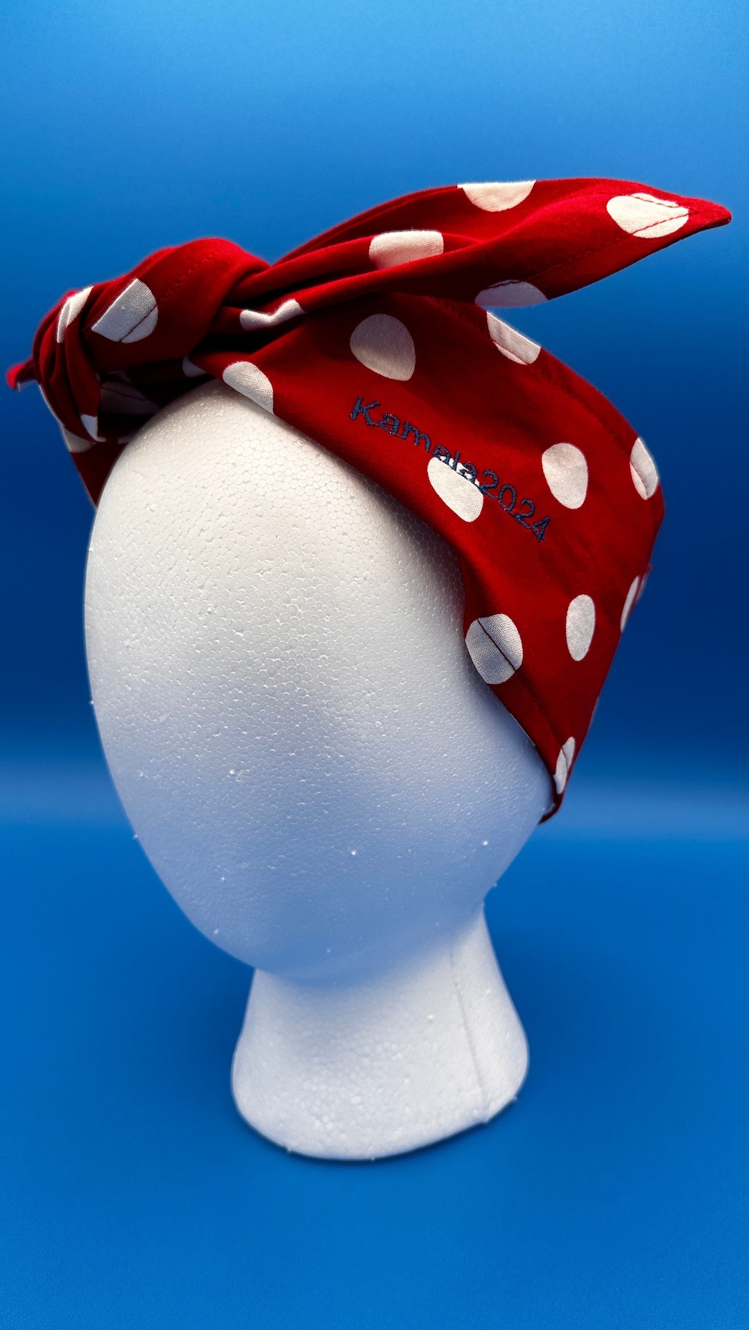 Kamala Harris 2024 Rosie the Riveter Headwrap - Etsy UK