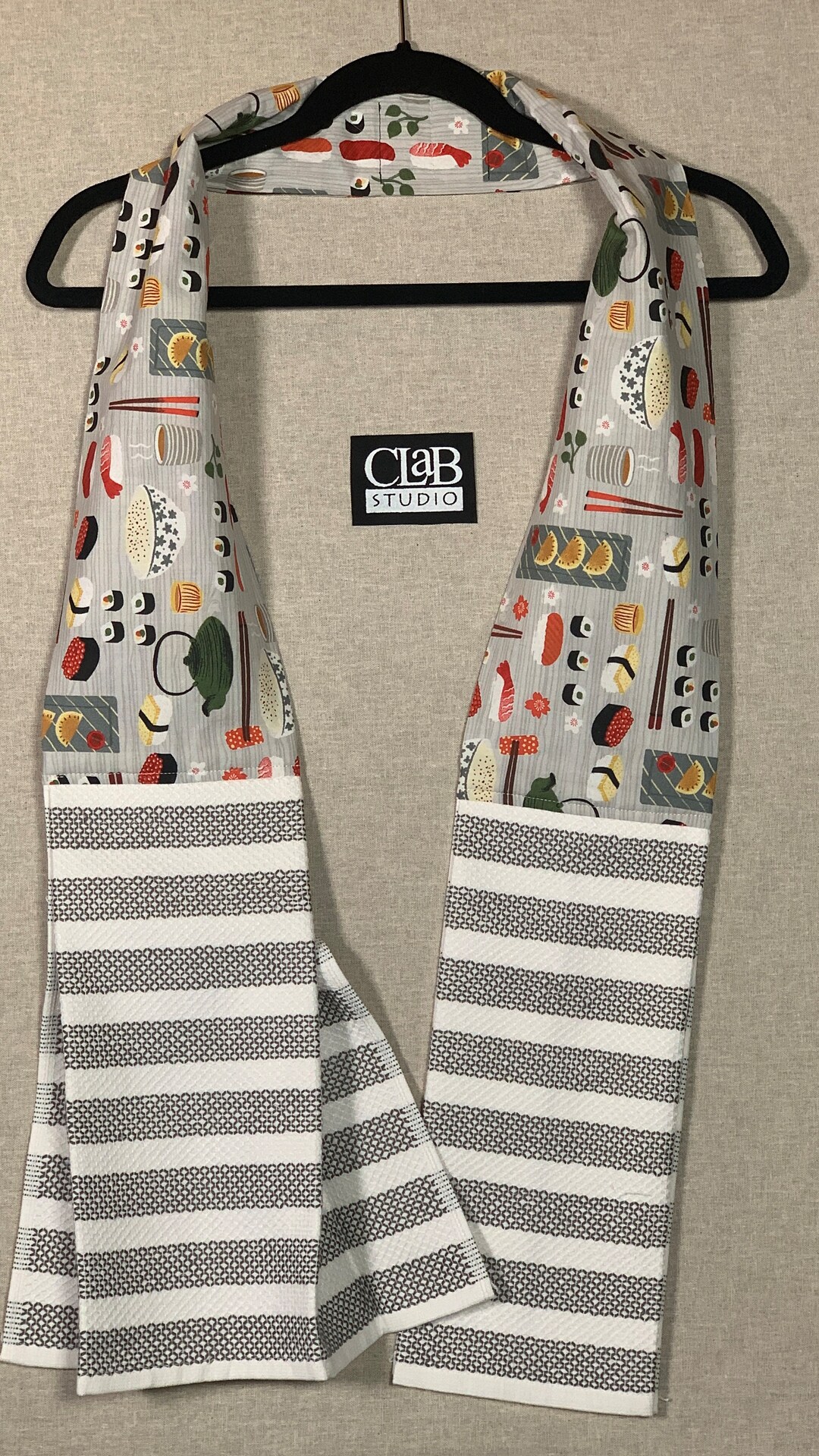 Sushi Theme Sues Chef Scarf 68 Kitchen Towel Boa - Etsy