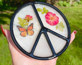Peace Sign Dish - Etsy