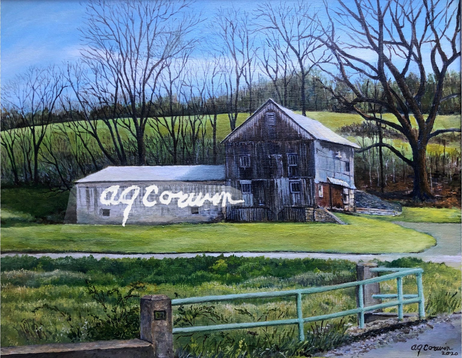 Old Barn Art Print No. 5 - Etsy