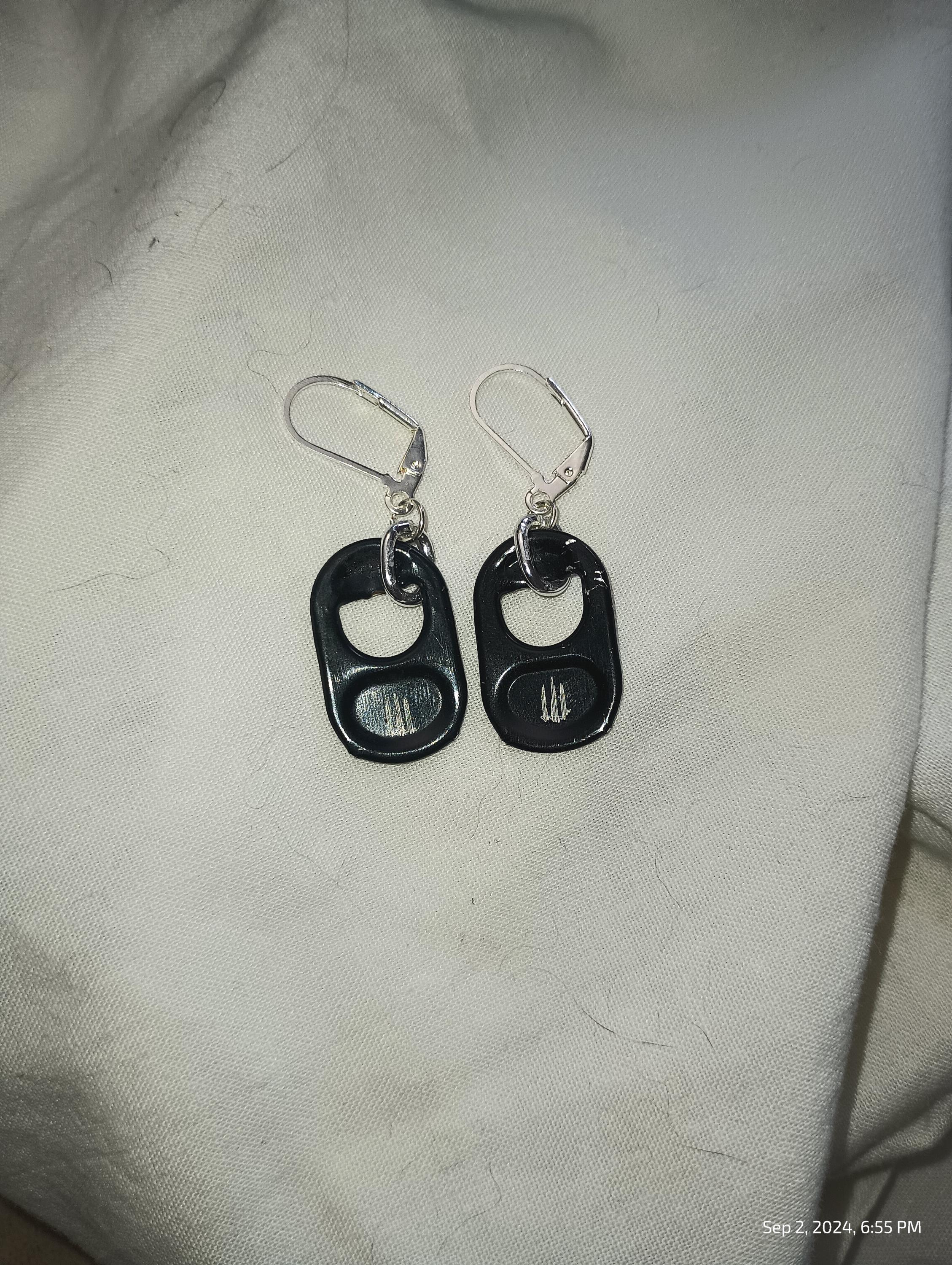 Monster Tab Earrings - Etsy