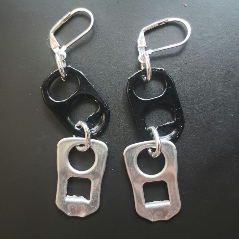 Pop Tab Earrings - Etsy