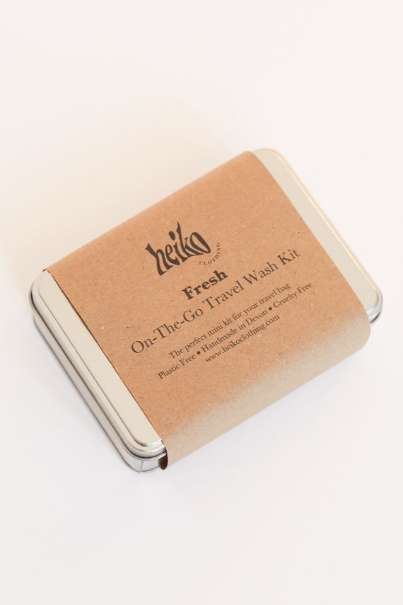 Mini on-the-go Travel Wash Kit - Etsy