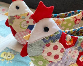 Chicken Egg Basket Sewing Pattern - Etsy