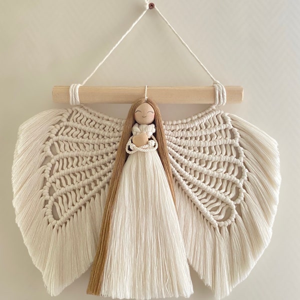 Macrame Angel - Etsy