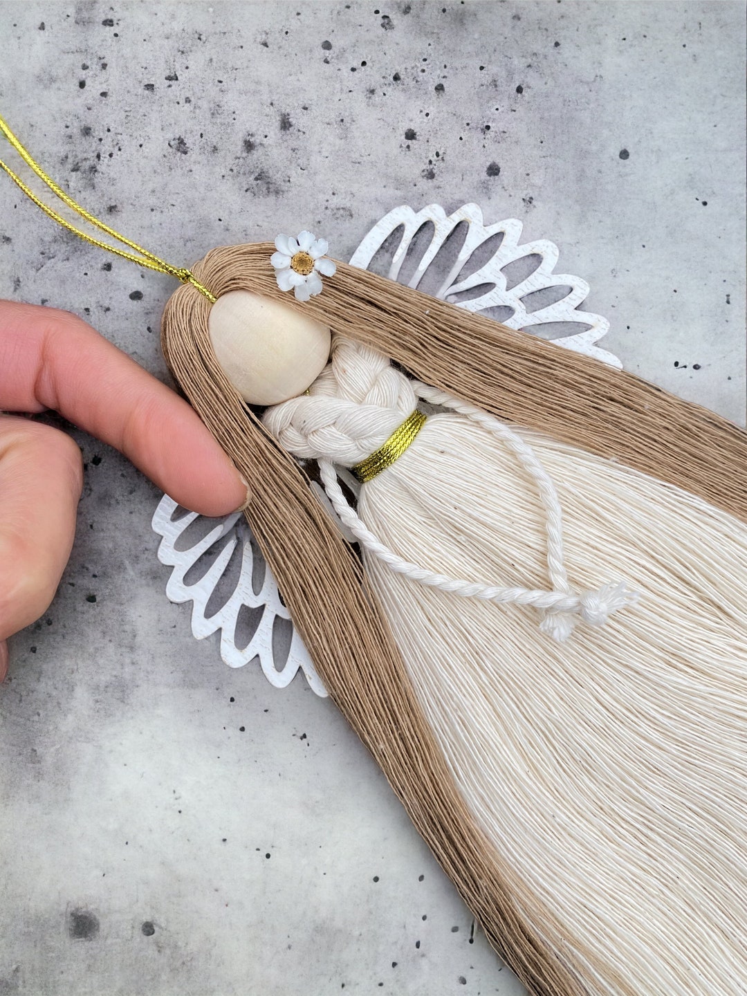 Macrame Angel PDF Macrame Angel Pattern Macrame Angel Wings Pattern ...