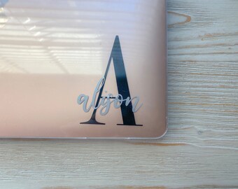 Personalized Name Decal/custom Decal/name Vinyl Sticker/word Decal ...