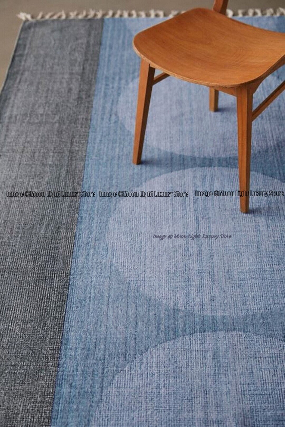 5x8 Ft Handmade Rug, Large Cotton Rug, Handblock Printed Rug, Floor ...