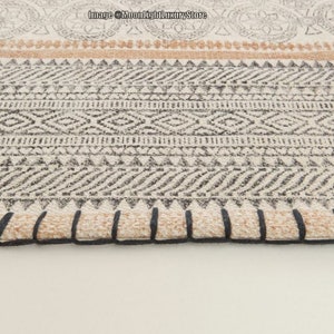 12x16 Ft Rug, Cotton Rug, Handmade Rug, Hand Block Printed Rug, Floor ...