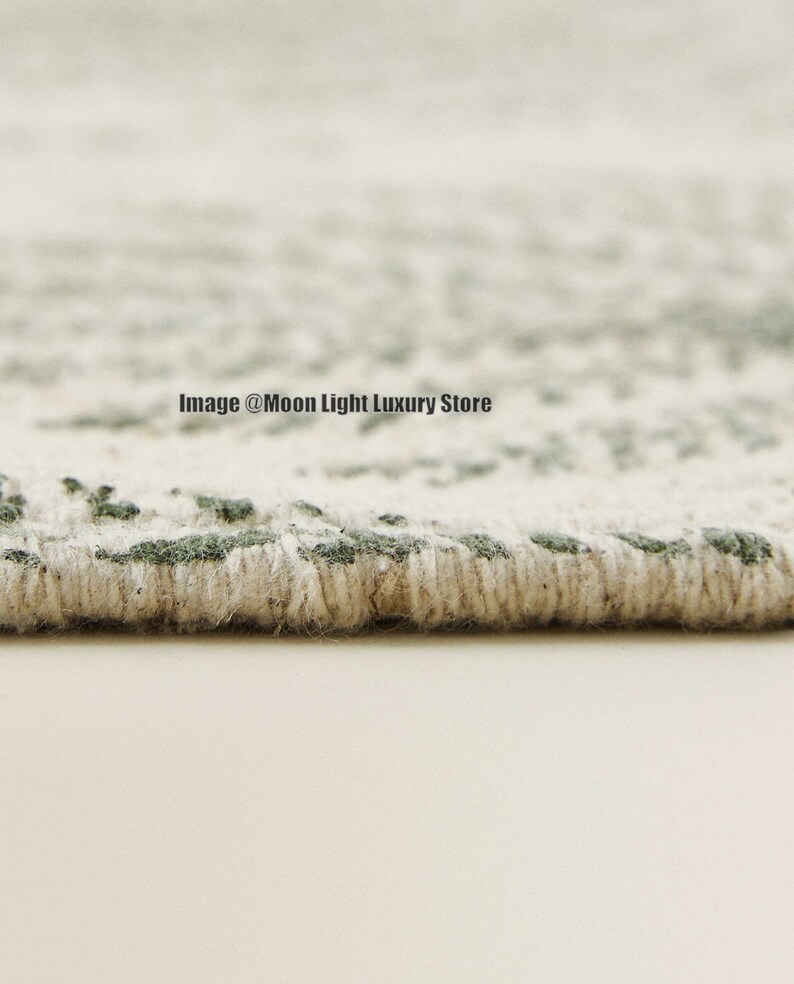 6x9 Ft Cotton Rug Handmade Rug Handblock Printed Rug Floor - Etsy