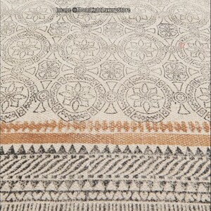 5x8 Ft Rug, Cotton Rug, Handmade Rug, Living Room Rug, Modern Rug ...