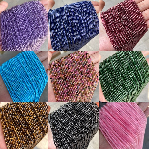 Small Gemstone Beads - Etsy