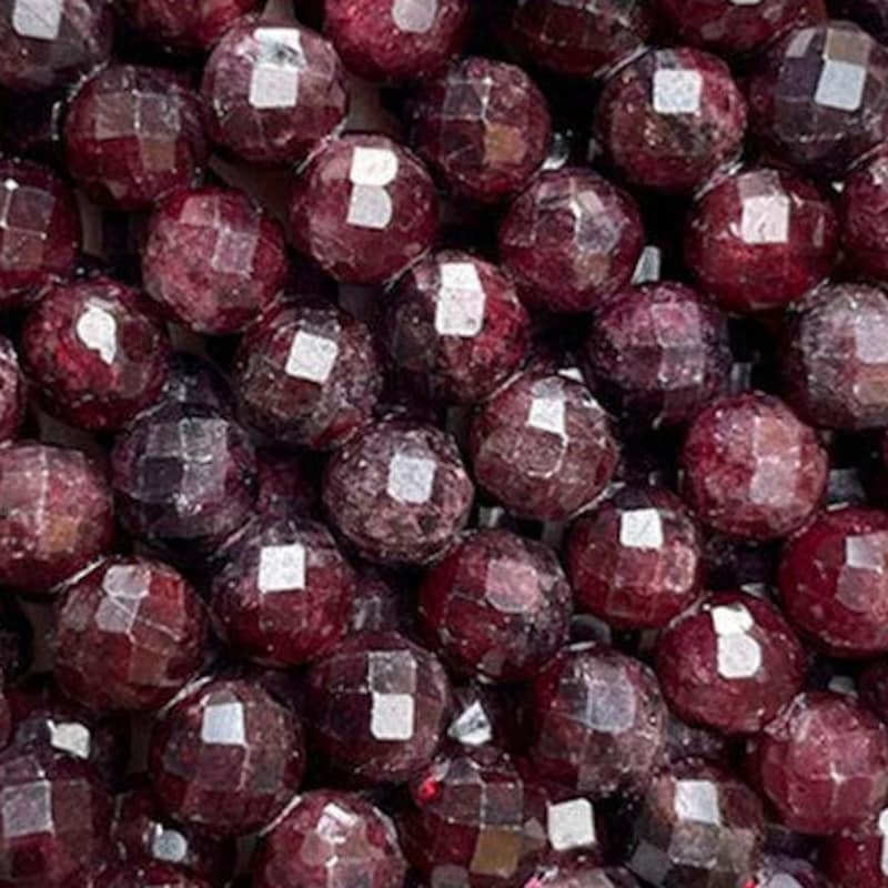 Garnet Pearl Necklaces - Etsy UK