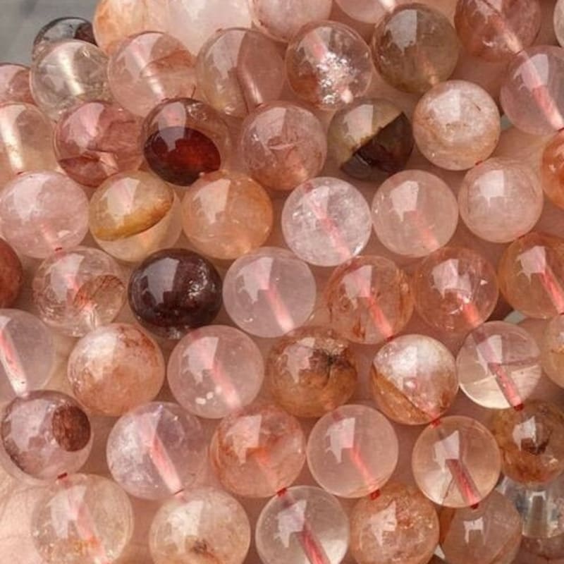 Red Quartz - Etsy