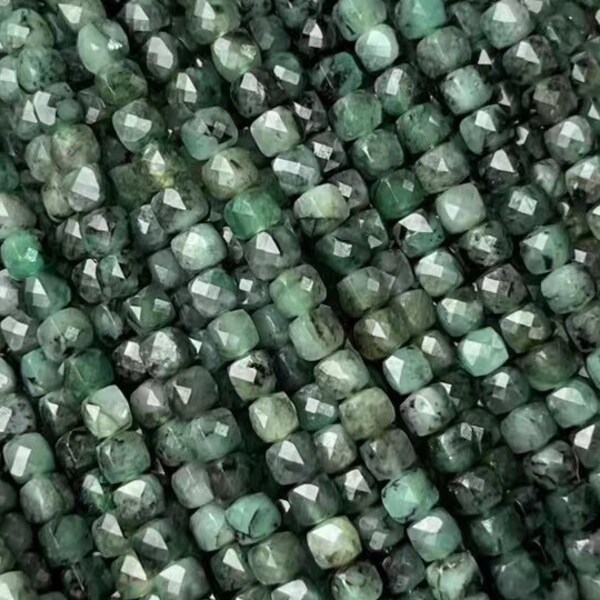 Emerald Cube Jewelry - Etsy