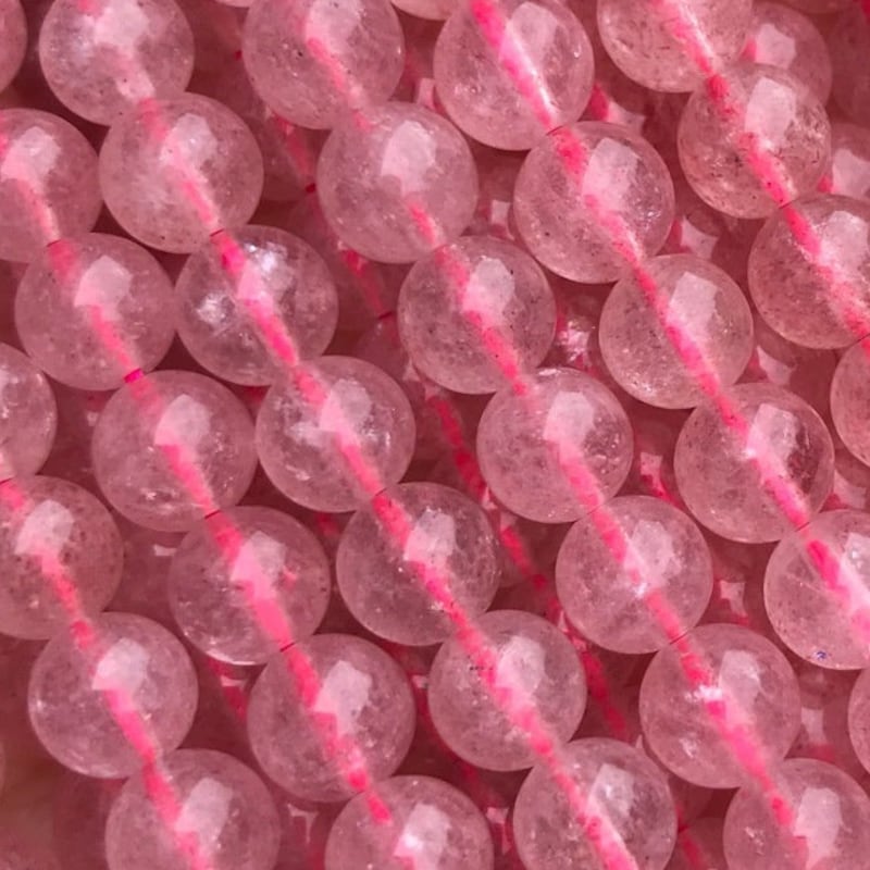 Strawberry Beads - Etsy