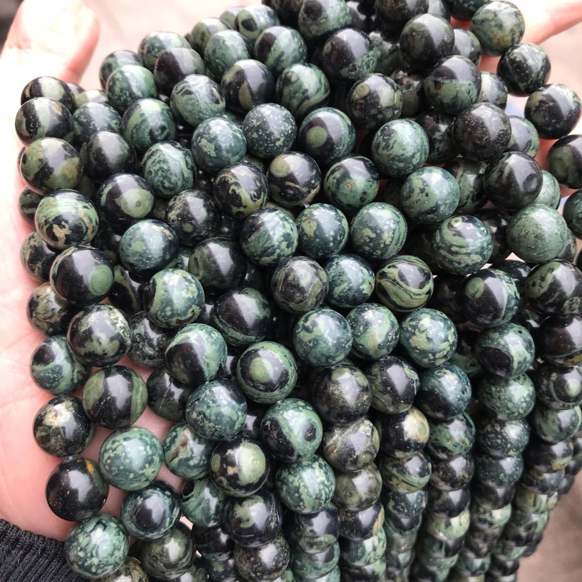 1 Full Strand 15.5" Authentic Natural A Grade Loose Round Semi Precious ...