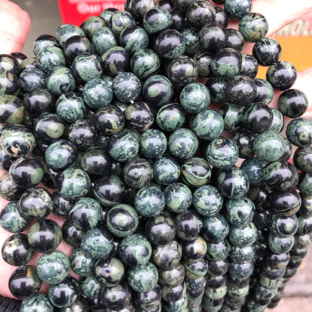 1 Full Strand 15.5" Authentic Natural A Grade Loose Round Semi Precious ...