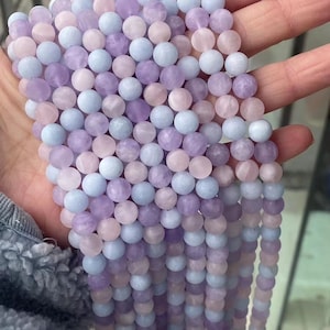 1 Full Strand 15.5" Genuine Natural A Grade Loose Round Semi Precious ...