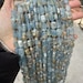 8x12mm Flat Rectangle Genuine Natural Blue Lemurian Aquatine Calcite ...