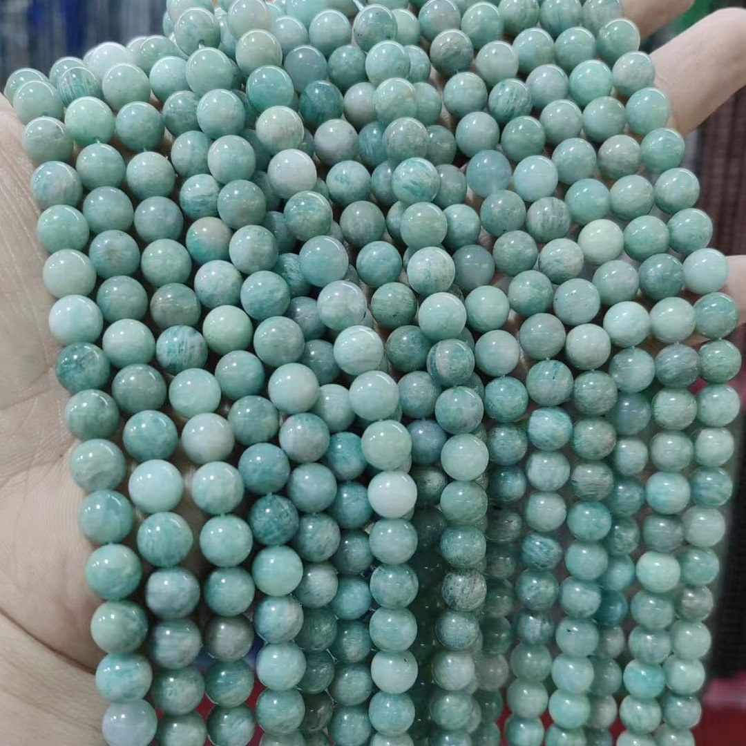 1 Full Strand 15.5" Genuine Real Natural AB Grade Loose Round Smooth ...