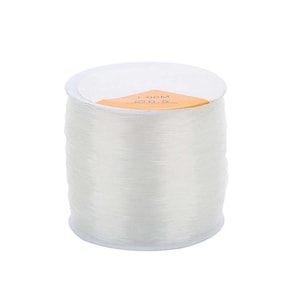 100M Elastic Round Strong Beading Clear/red/black/brown Crystal ...