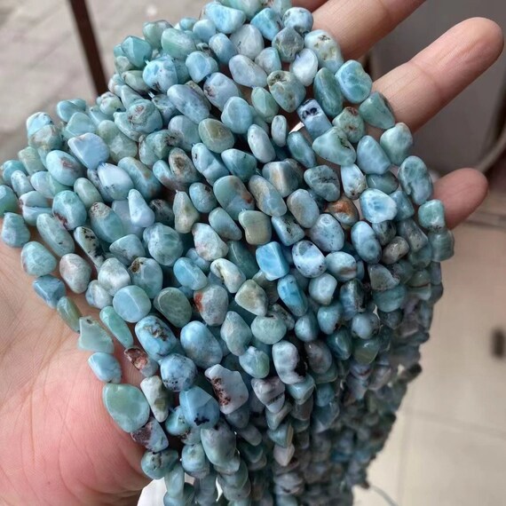 1 Full Strand Loose Irregular Stone Genuine Natural Pebble - Etsy