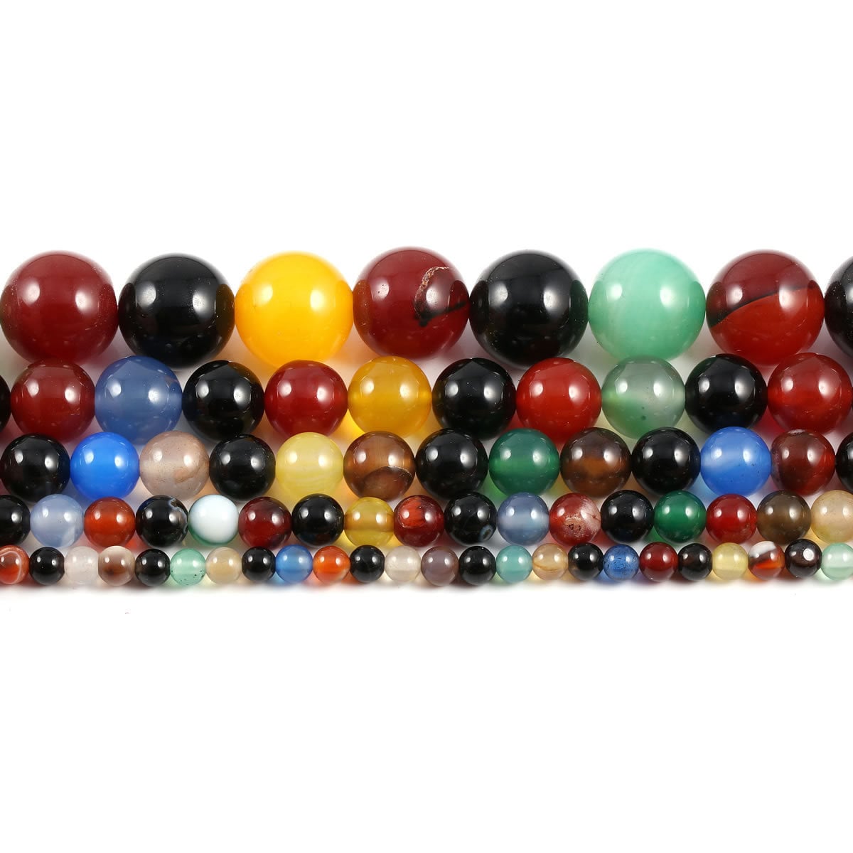 1 Full Strand 15.5 Genuine Natural Loose Round Smooth | Etsy