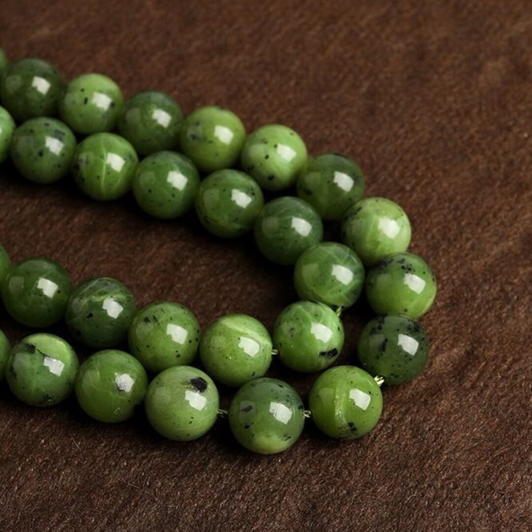 1 Full Strand 15.5" Genuine Natural Loose Round Healing Stone Smooth ...