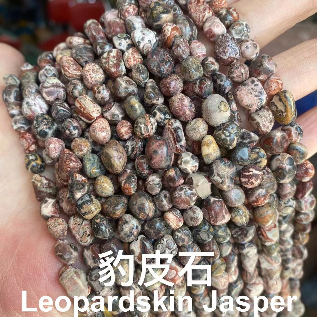 6*8mm 1 Full Strand Loose Irregular Stone Genuine Natural Pebble Nugget ...