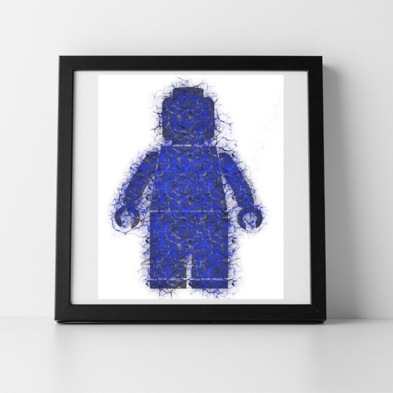Lego Prints Set of Four. Lego Print. Lego Prints Boys Bedroom | Etsy