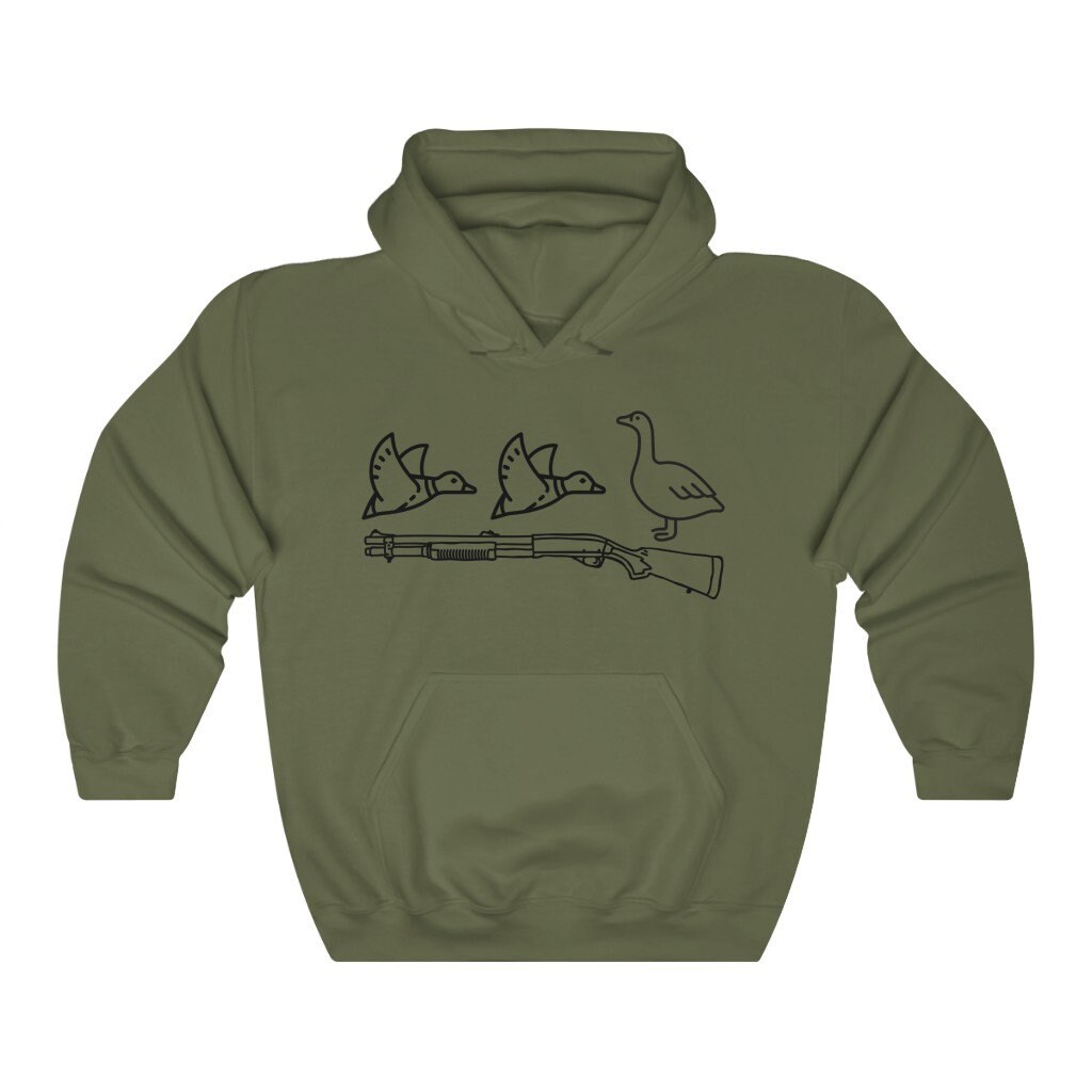 Pato Pato Pato Sudadera con capucha unisex - Duck Hunter Pullover ...