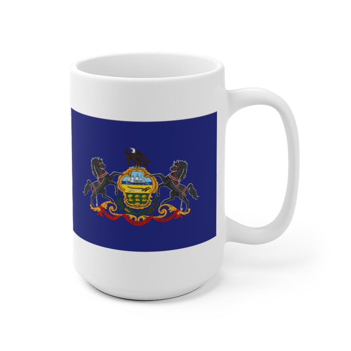 Pennsylvania Coffee Mug State Flag Coffee Mug Gift | Etsy
