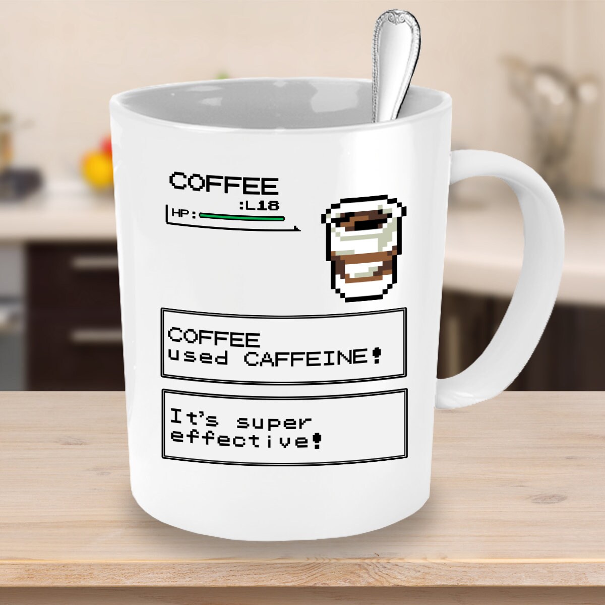Pokemon Battle Coffee Mug - Pokemon Game Gift - Etsy