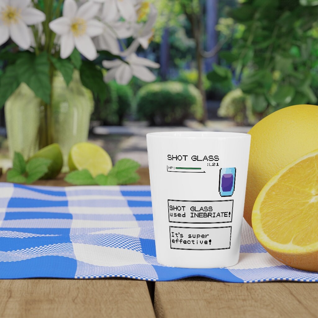 Pokemon Battle Shot Glass Pokemon Game Gift - Etsy