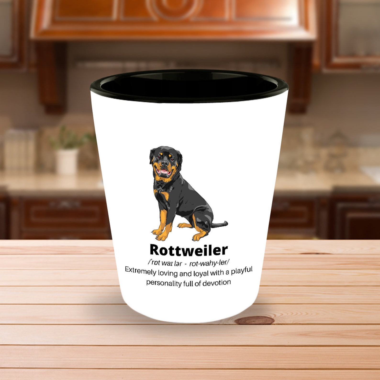 Rottweiler Shot Glass - Rottweiler Lover Gift - Etsy