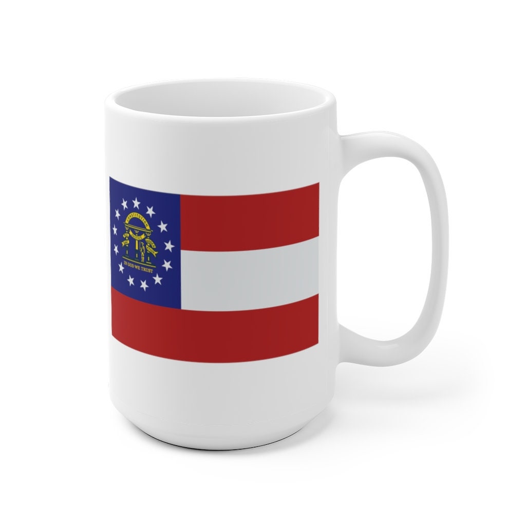 Georgia Coffee Mug State Flag Coffee Mug Cadeau - Etsy France