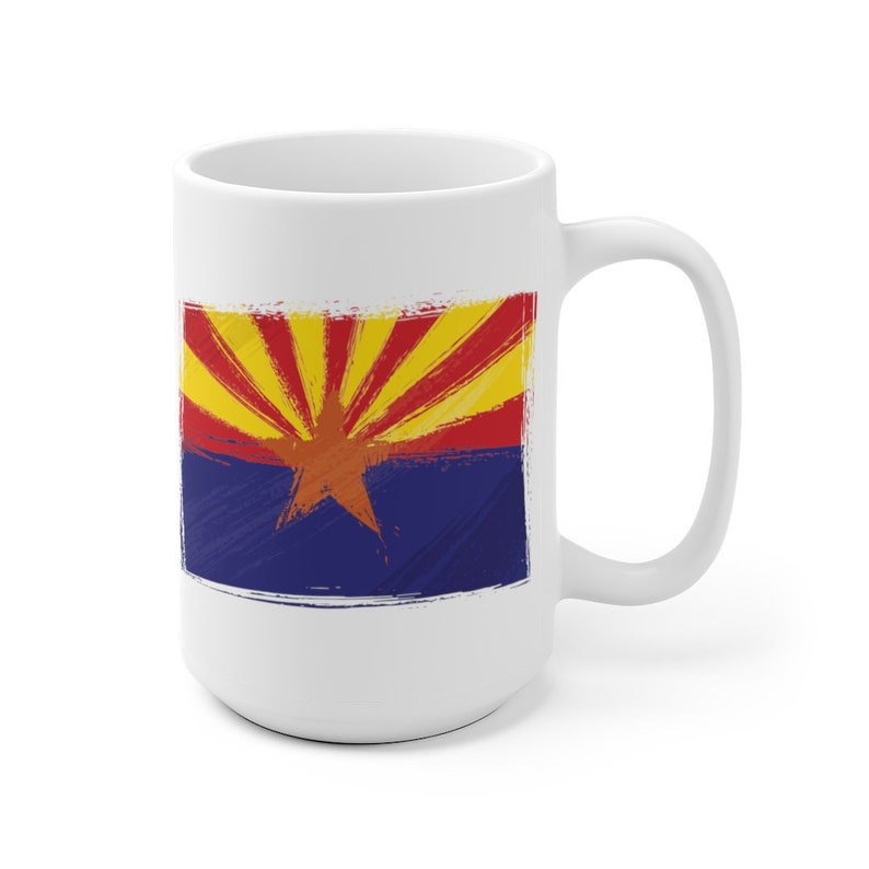 Arizona Coffee Mug State Flag Coffee Mug Gift - Etsy