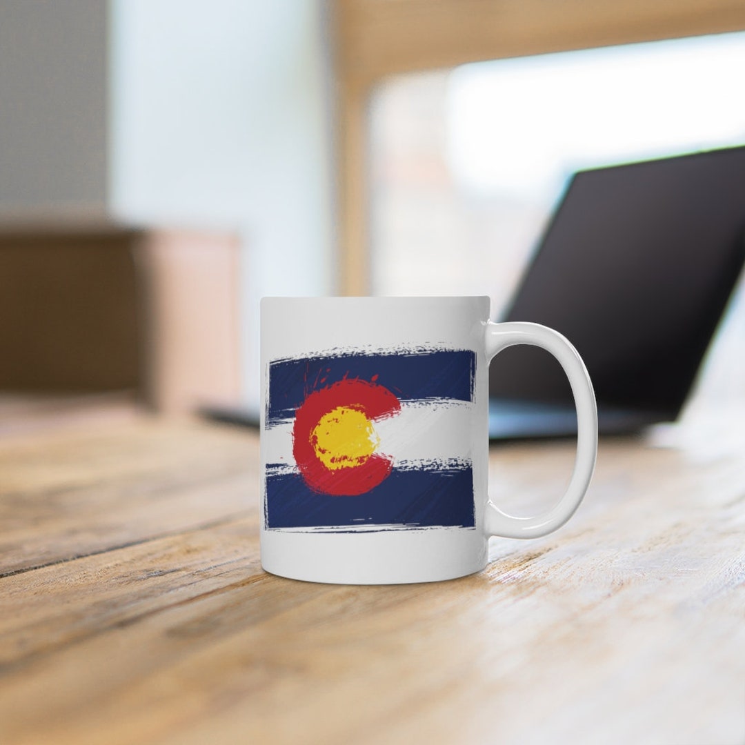 Colorado Coffee Mug State Flag Coffee Mug Gift - Etsy UK
