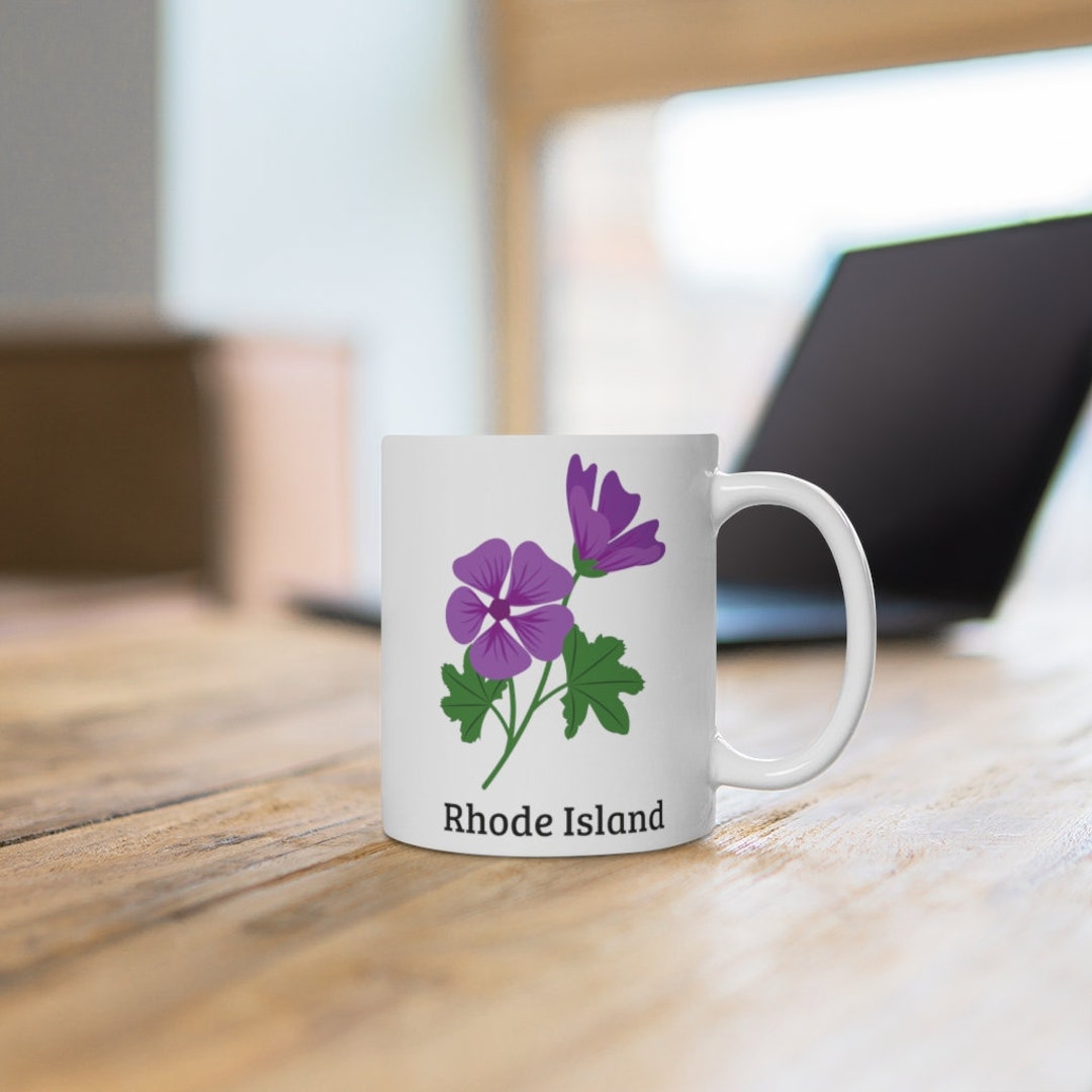 Rhode Island State Flower Coffee Mug – Ceramic Gift - Etsy