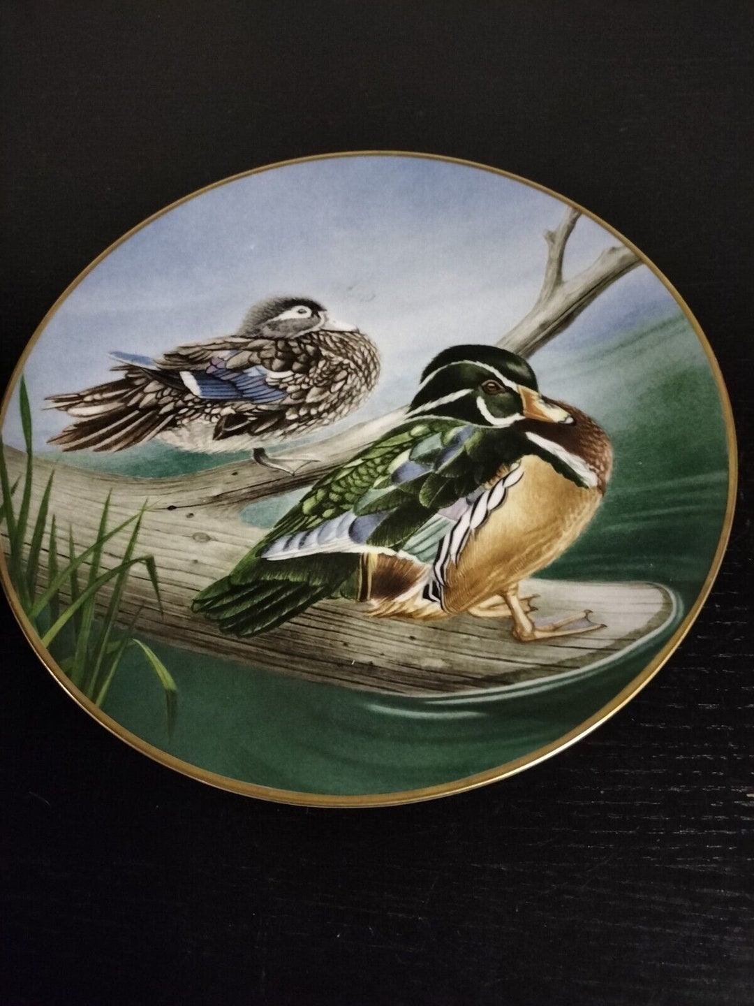 Eric Tanney - Bavarian Porcelain - Danbury Mint "waterbird Plate ...
