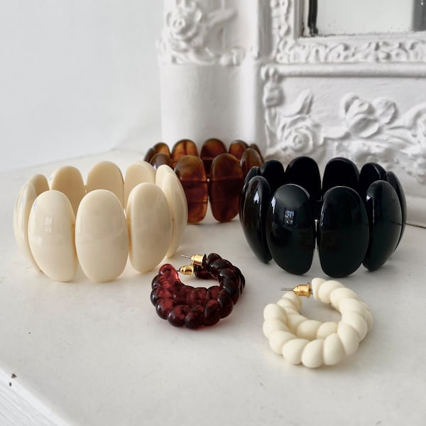 Resin Bracelet - Etsy