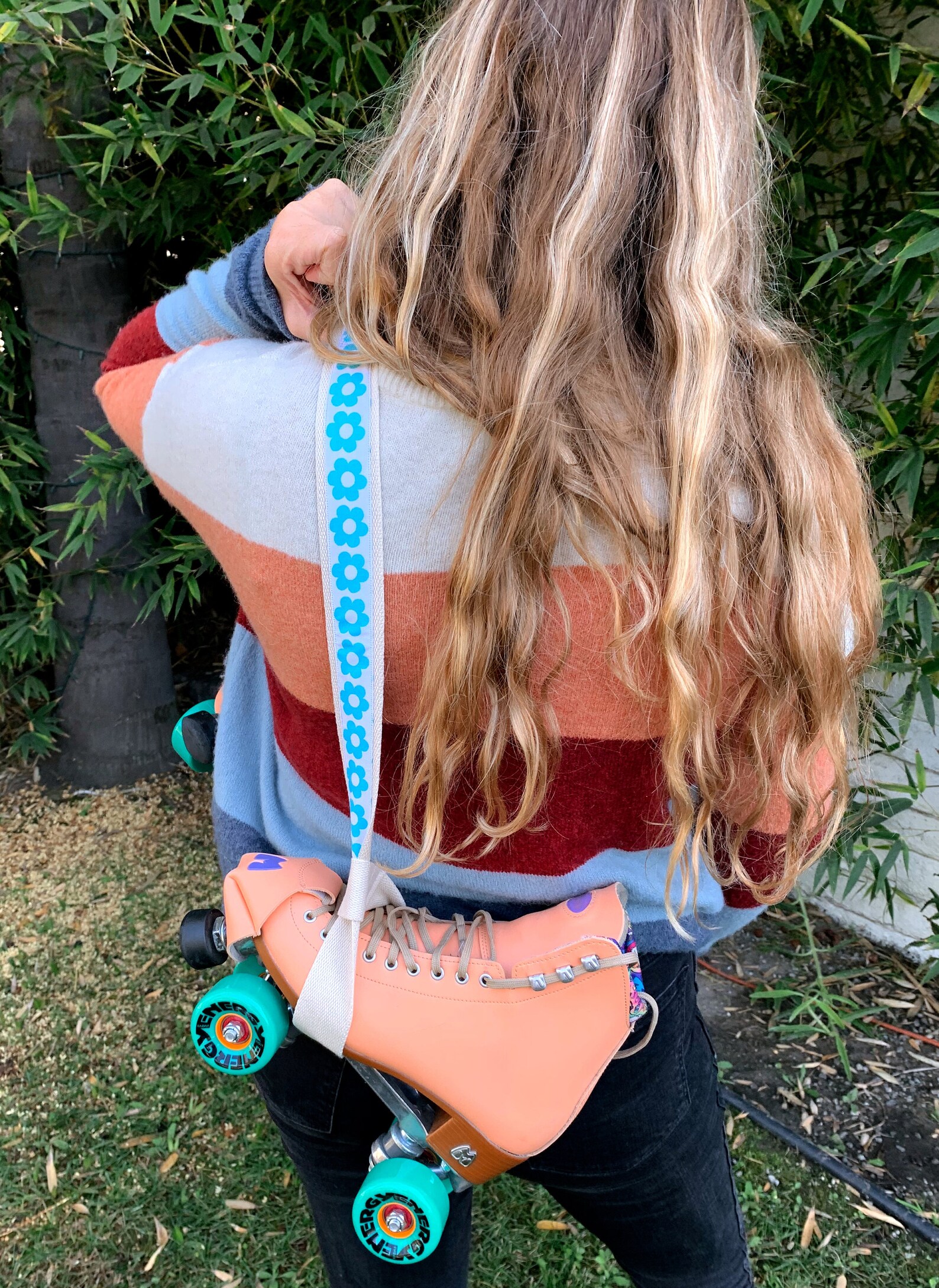 SPLASH Roller Skate Leash Homemade Adjustable Skate Strap | Etsy