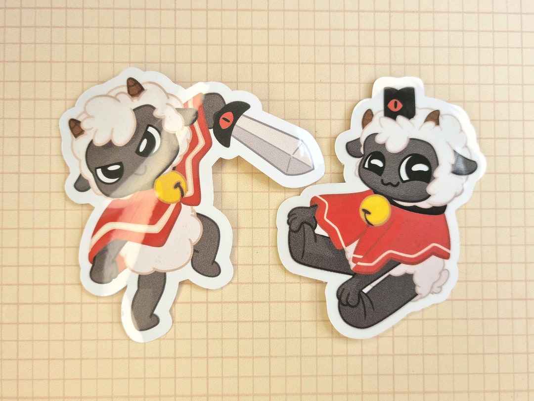 Lambert Lamb COTL INSPIRED 2.5 Glossy Vinyl Stickers Ionzy's Studio - Etsy