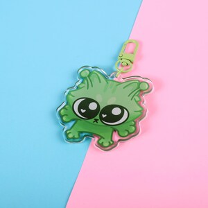 2.5" Epoxy Domed Clear Acrylic Double Sided Keychain | Ionzy's Studio ...