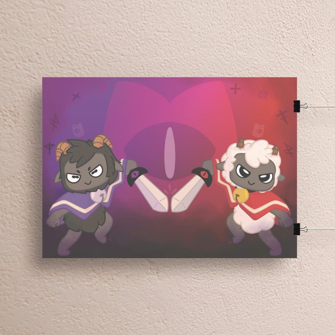 Duality of the Crown, COTL INSPIRED A4 A5 Matte Art Print | Ionzy's ...